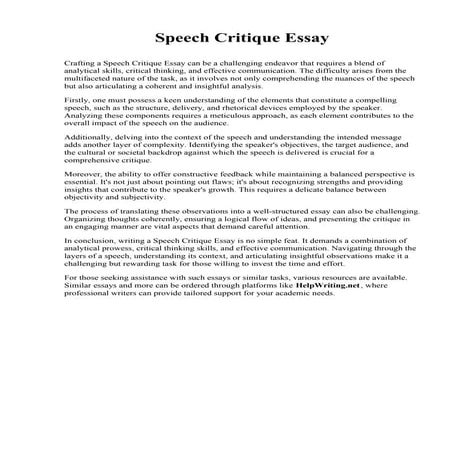Speech Critique Essay.pdf