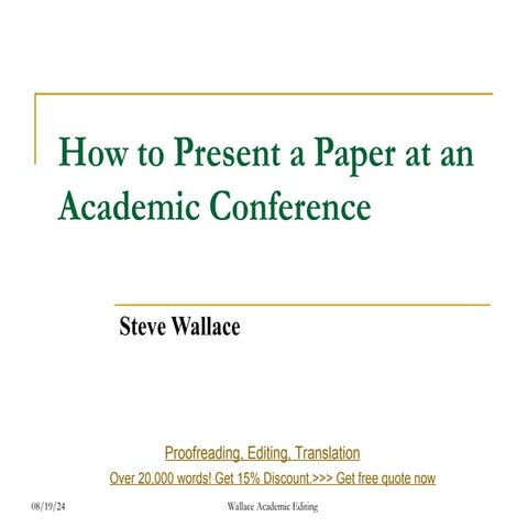 Academic Speech Presentation Matter Powerpoint | PPT