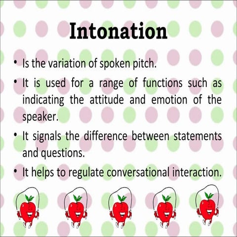 Intonation | PPT