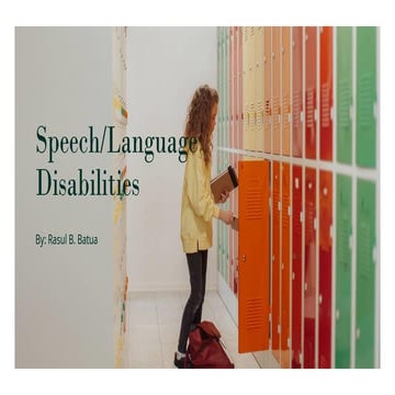 Speech Language Disabilities for students.pptx