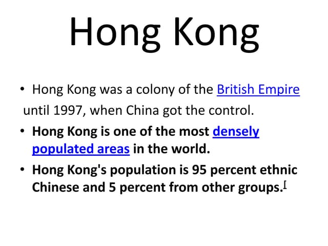 Hongkong | PPT