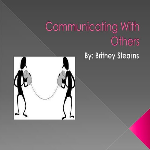 Communicating with Others | PPTX