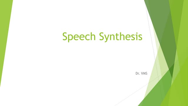 Text To Speech | PDF