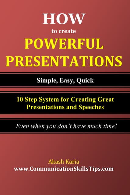 English for Presentations | PPTX | Events