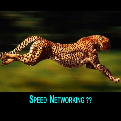 Speed Networking | PPT