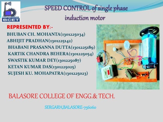 FOUR QUADRANT DC MOTOR SPEED CONTROL WITH MICROCONTROLLER | PPT