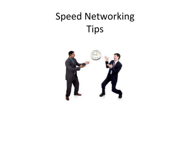 Easy Speed Networking Method
