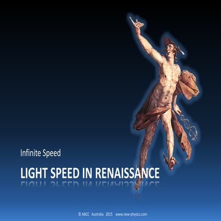 Speed of light [1 of 4] Concepts in Ancient Greece | PDF