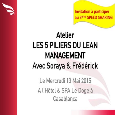 Speed sharing Lean Management_13mail15 | PPT
