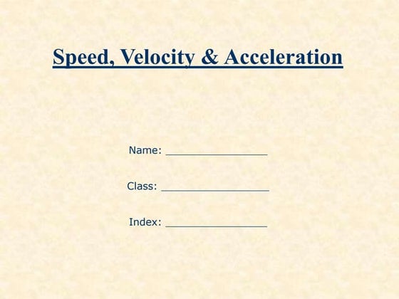 Displacement And Velocity Velocity Vs Time And Acceleration Vs