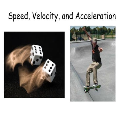 speed velocity acceleration.pptsdrfzaghjMKL;,'. | PPT