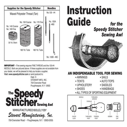 Speedy Stitcher Instructions from Product Package | PDF
