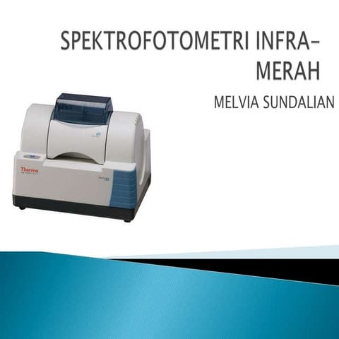 Spektrofotometri infra merah | PPTX