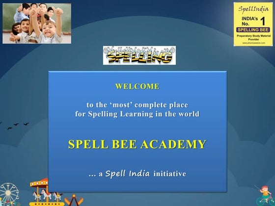 SPELLING BEE EXAM | PPT