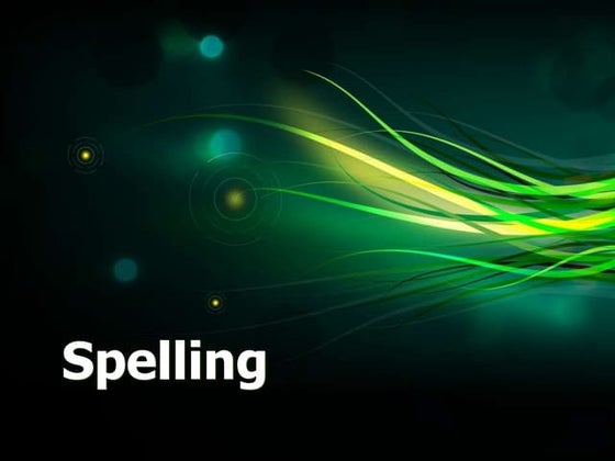Spelling words ending with -le, -el and -al. | PPT
