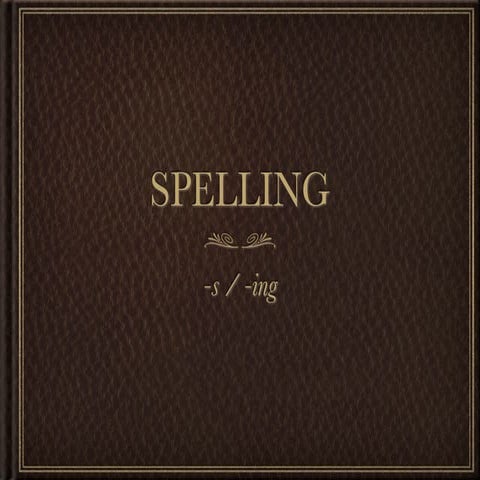 Spelling the -es and the -ing | KEY