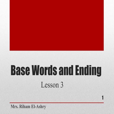 Spelling 3, Grade 3, Reading Street, by: teacher Riham El-Ashry | PPTX