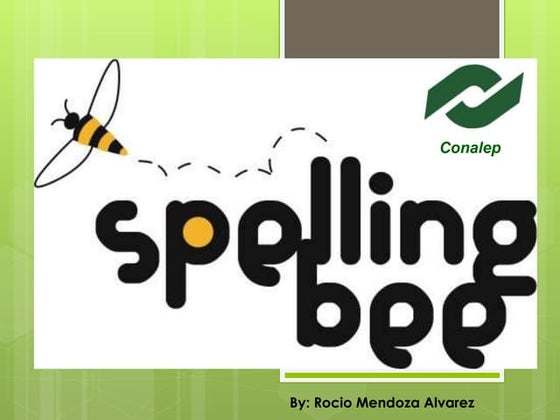 Spelling bee | PPT