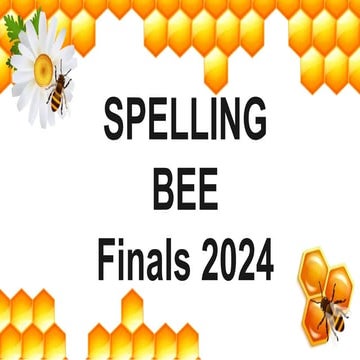 Spelling Bee Grade 3/ science battle of the wizards | PPTX