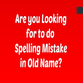 Spelling mistake | PDF