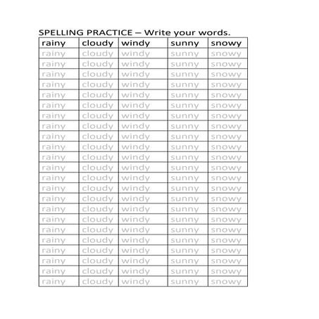 SPELLING PRACTICE2.docx