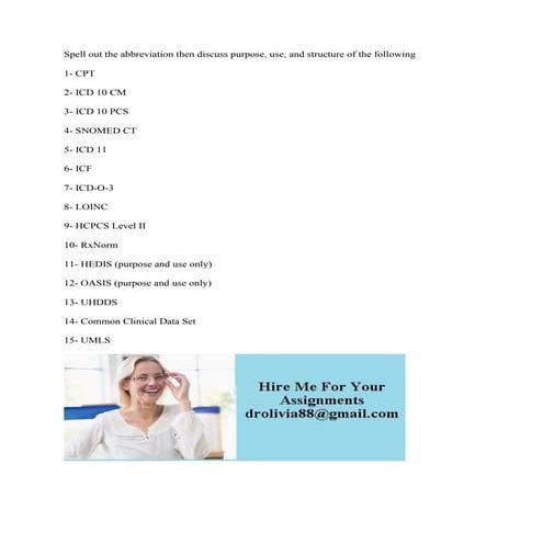 Spell out the abbreviation then discuss purpose- use- and structure of.pdf