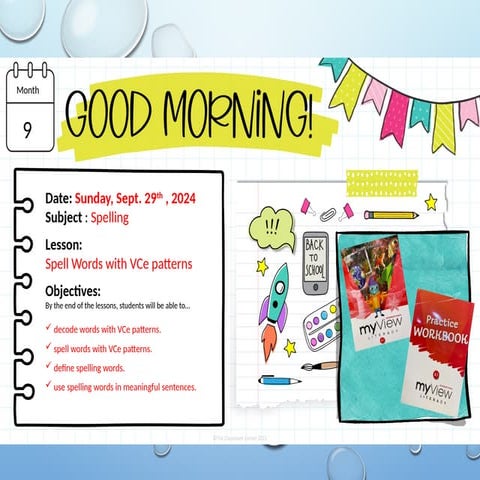 Spell Words with VCe Syllables.pptxspelling | PPT