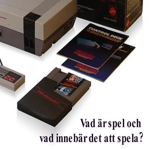 Spel Vad äR Det | PPT