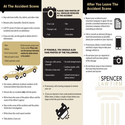 How to Document Evidence at the Scene of a Car Accident | PDF