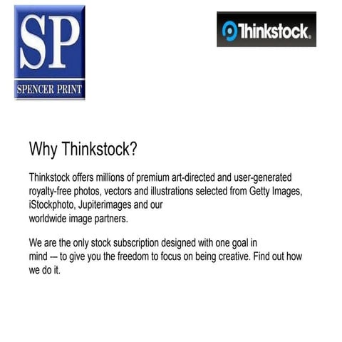 Spencer Print - Why Thinkstock | PPT