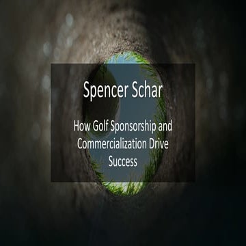 How Golf Sponsorship and Commercialization Drive Success | PDF
