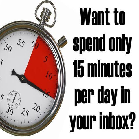 How to spend only 15 minutes per day in your inbox | PDF