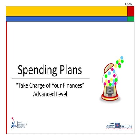 Spending plans module 16 | PPT