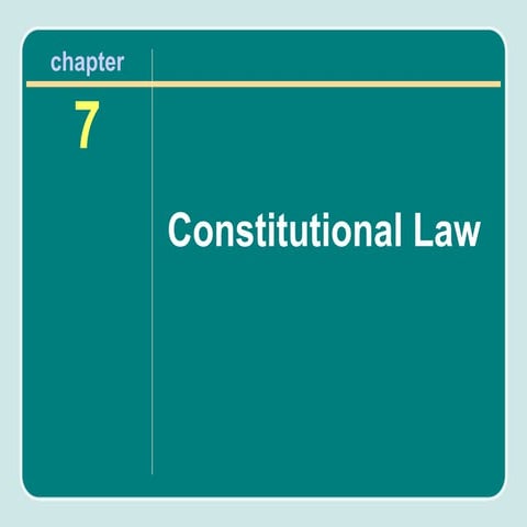 Spengler chap07 | PPT | Law