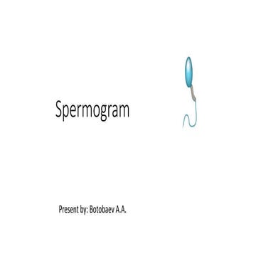 spermogram, Pre-testicular factors refer to conditions that impede .pptx