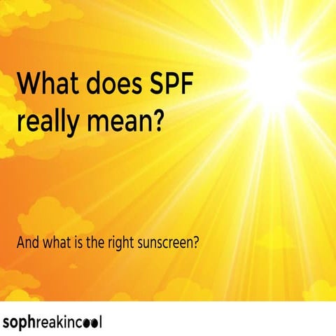 What does SPF really mean? | PDF