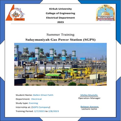 Sulaymanya gas power station.pdf