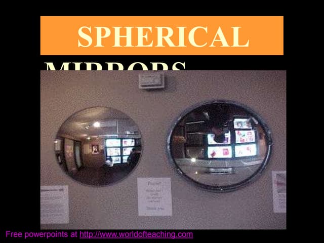 Types of mirrors | PPTX