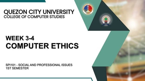 The 10 Commandments of Computer Ethics | PPT