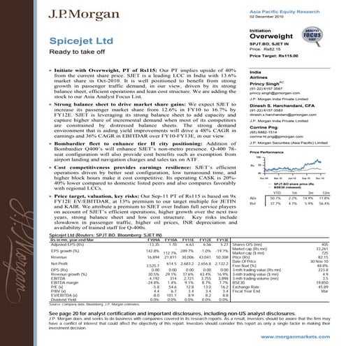Spice jet ic- jp morgan-dec'10 | PDF