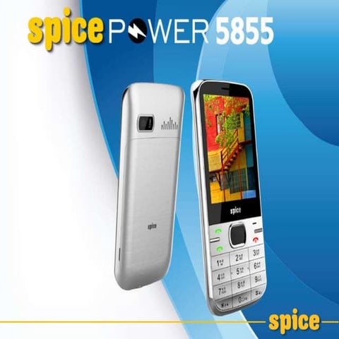 Spice Power 5855 Feature Phone | PPTX