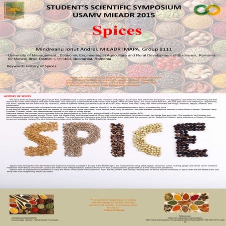 Spices | PPTX