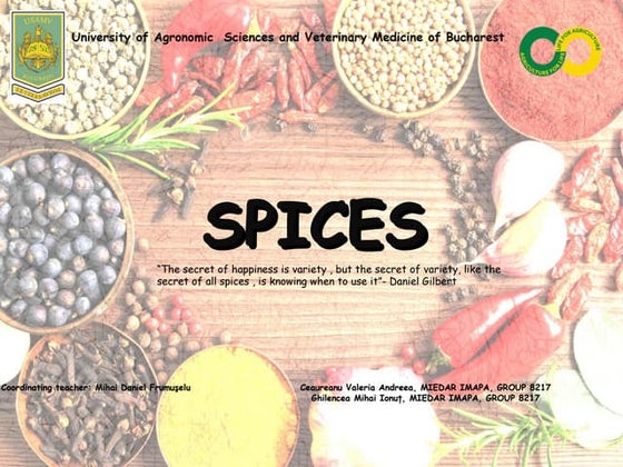 Spices | PPT