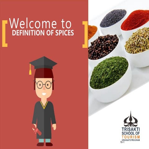 Spices definition | PPT