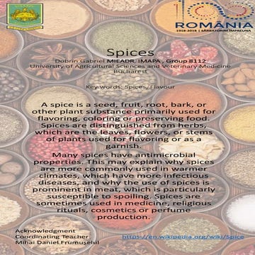 Spices | PDF