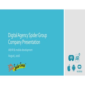 Digital Agency Spider Group | PDF