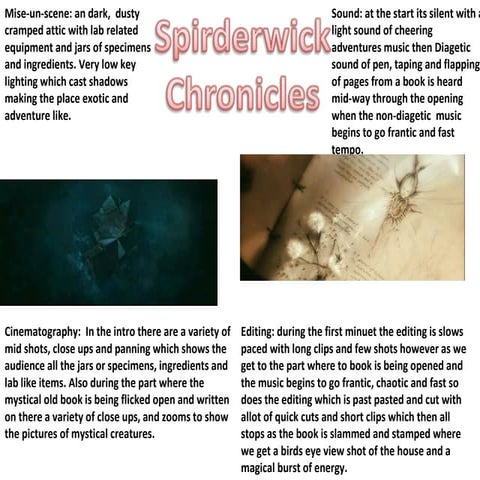 Spiderwick | PPT