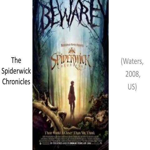 Spiderwick chronicles | PPT