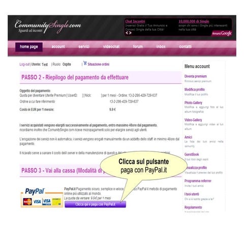 Spiegazione Paypal | ODP