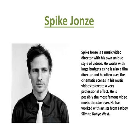 Spike jonze | PPT